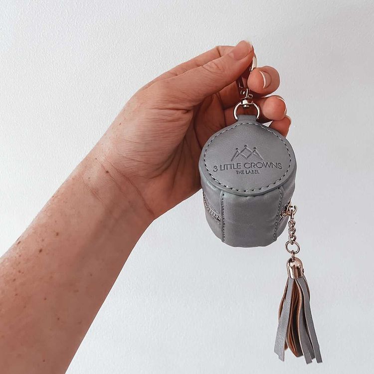 Vegan Leather Dummy Case - Slate Blue – Liv N Moo